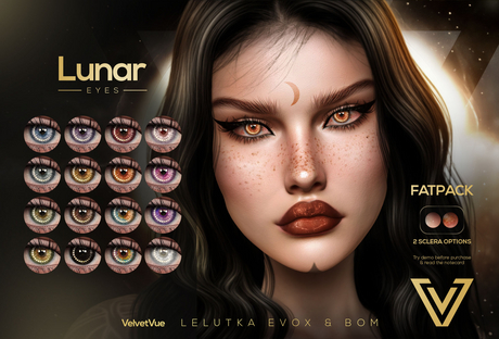 Second Life Marketplace - [ VelvetVue ] Lunar Eyes